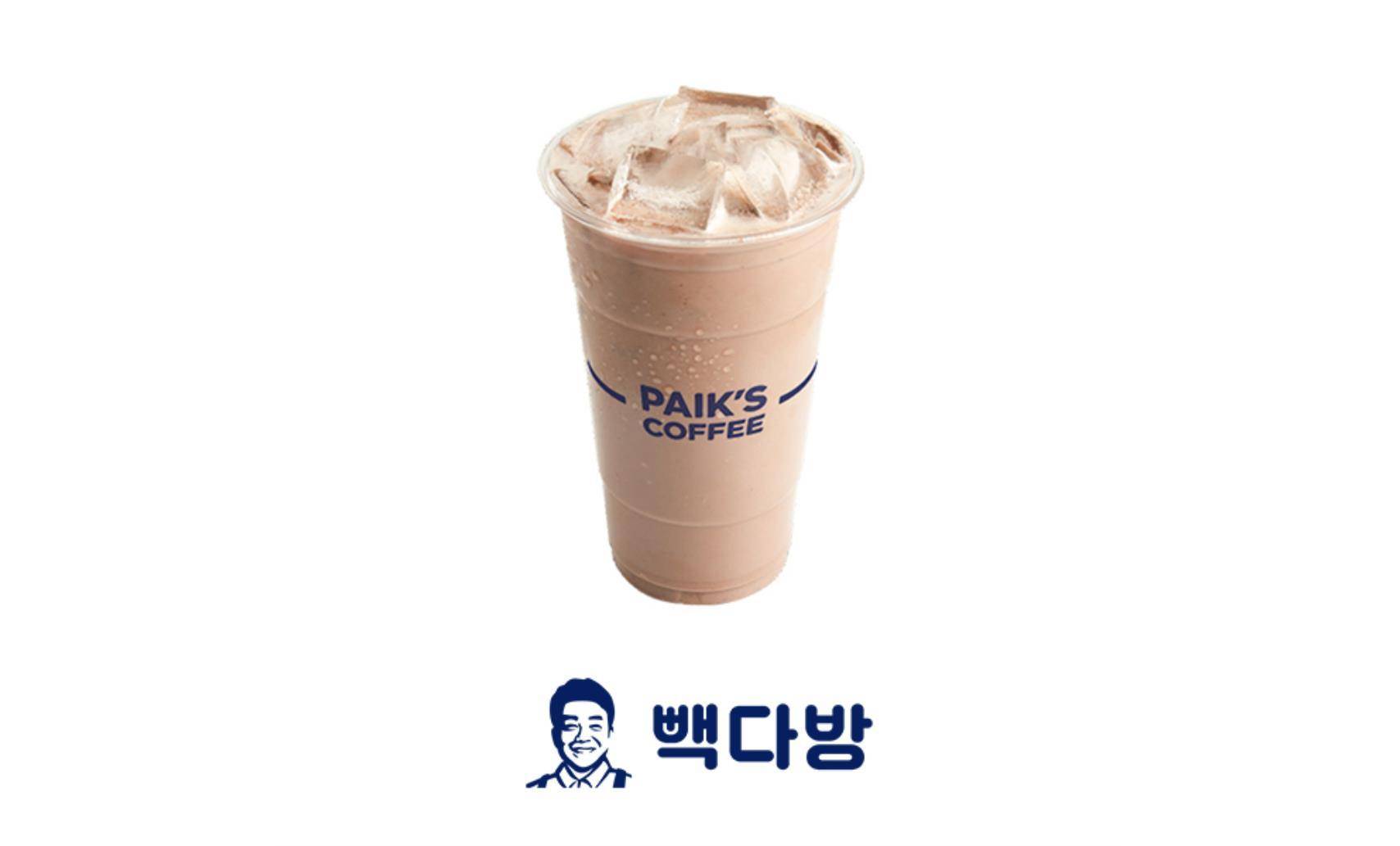 빽다방 민트초코라떼iced 최저가 액티비티 인기상품 야놀자